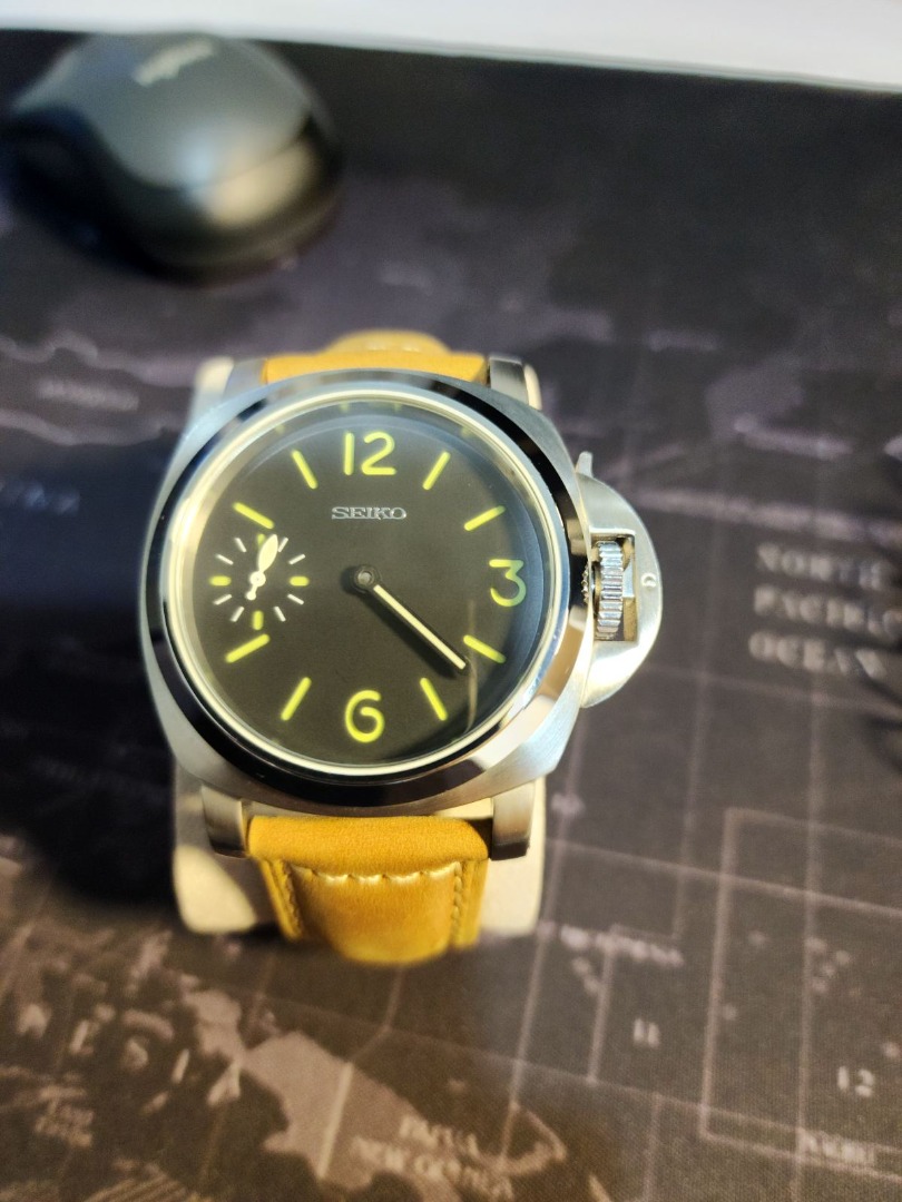 SeikoPam Panerai Mod, Men's Fashion, Watches & Accessories, Watches on ...