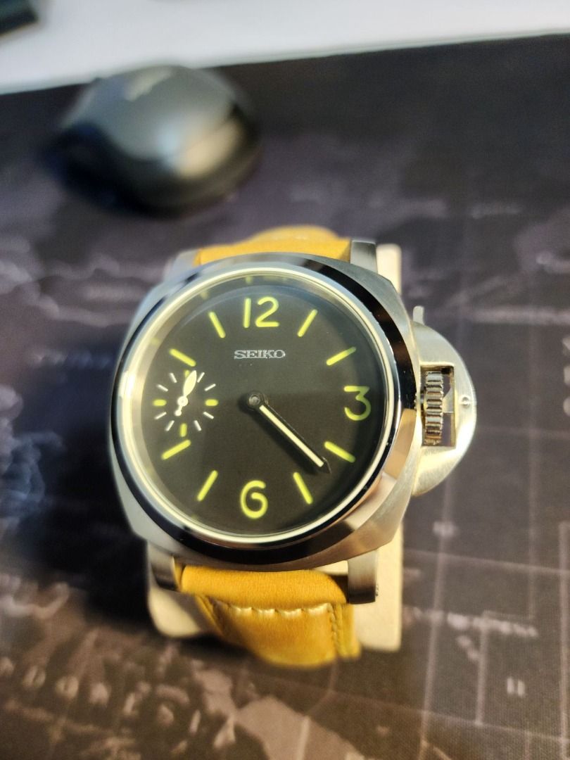 SeikoPam Panerai Mod, Men's Fashion, Watches & Accessories, Watches on ...