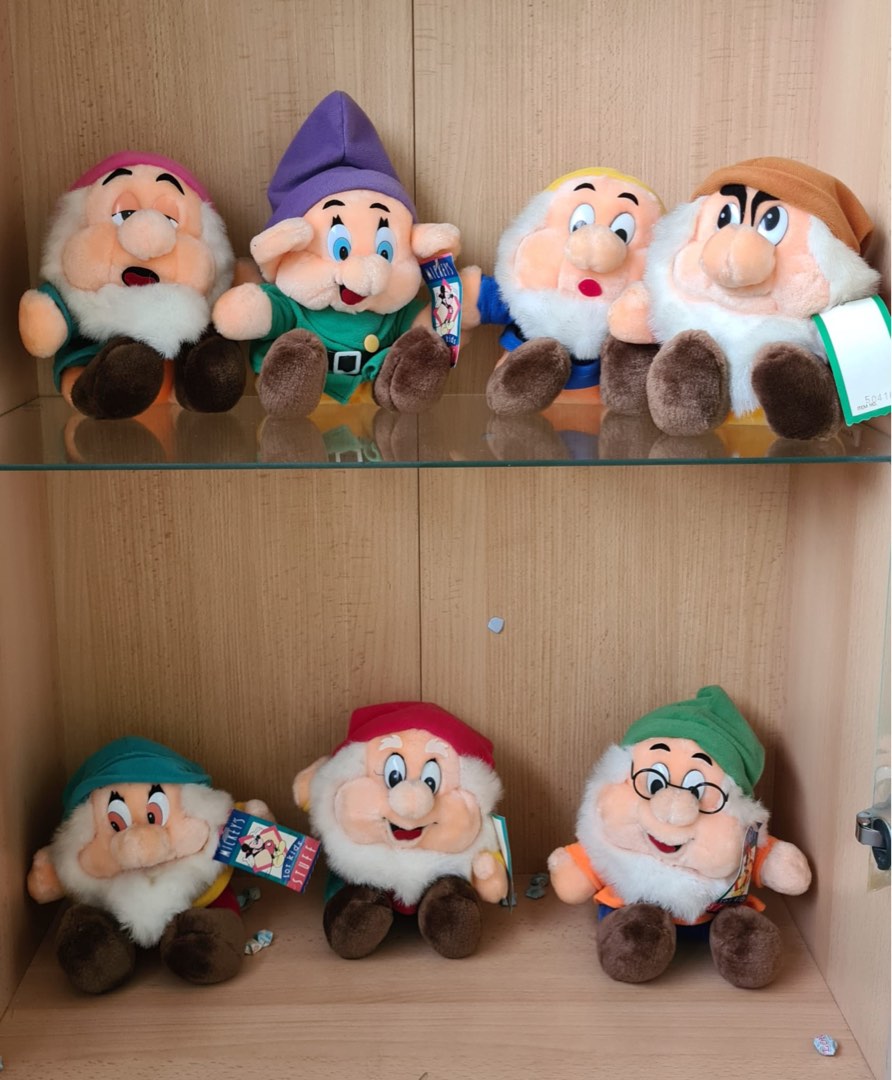 Seven Dwarfs Plush Collection Hobbies And Toys Toys And Games On Carousell