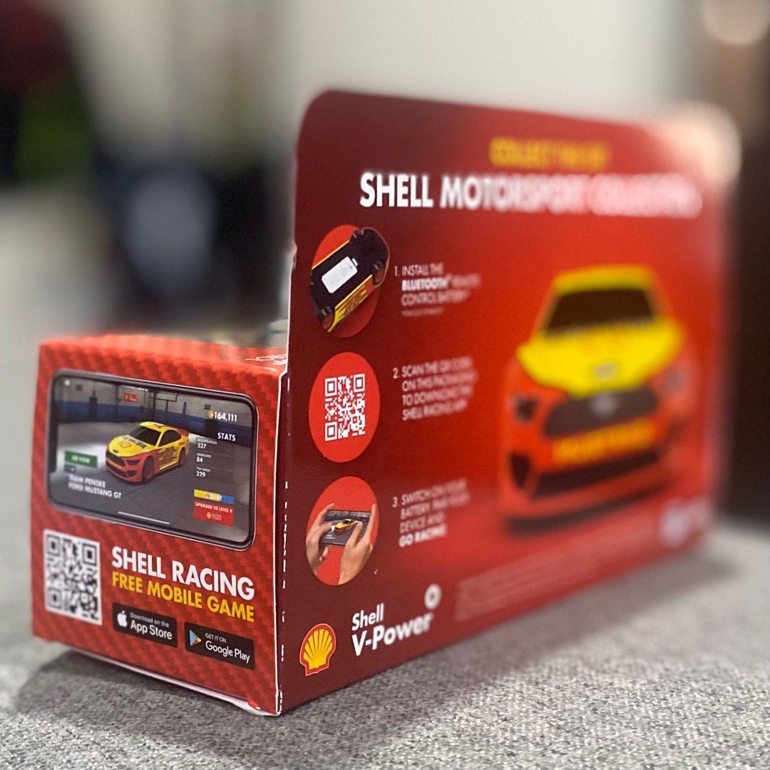 Shell RC Toy Car Mustang GT Ford Team Penske Remote Control, Hobbies ...