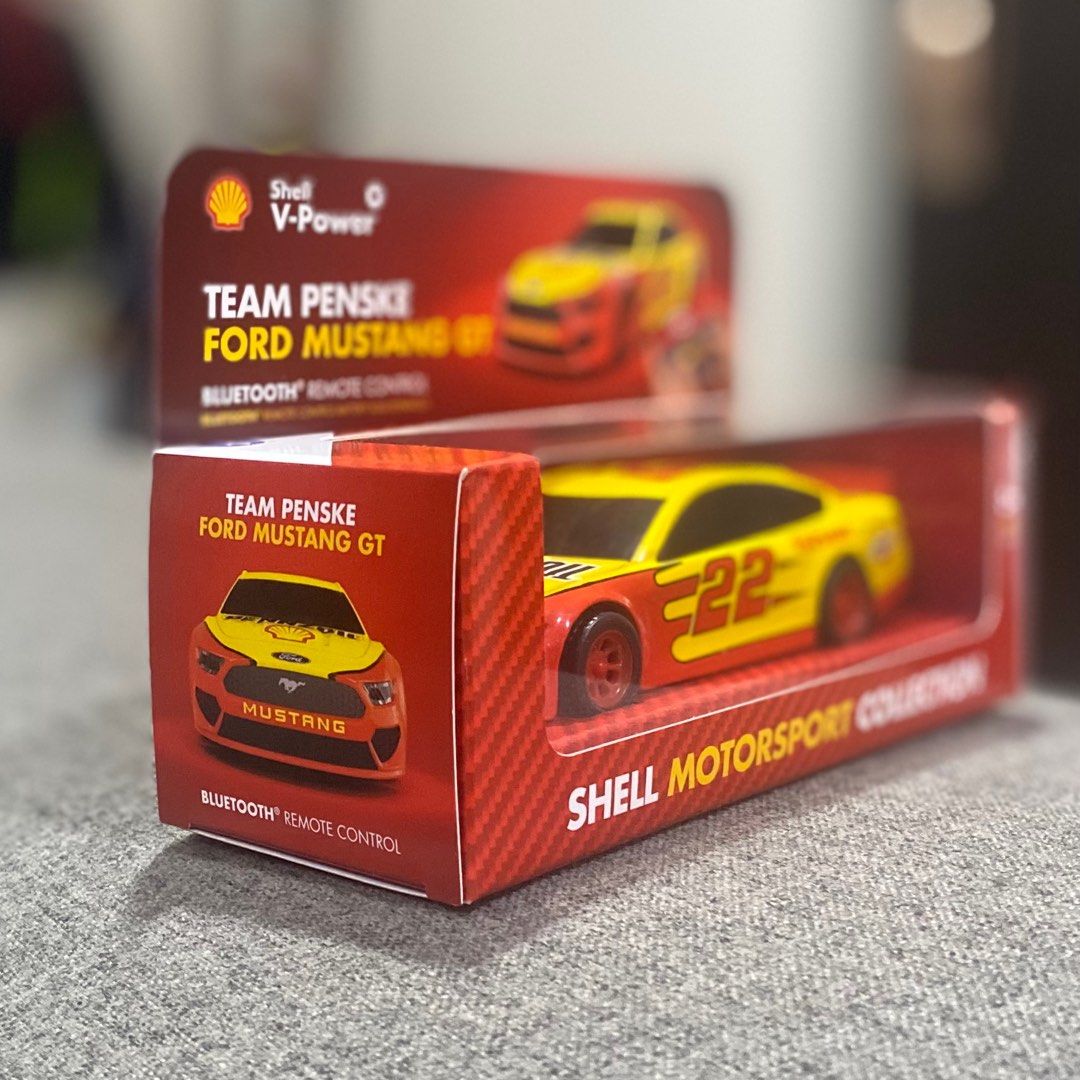 Shell RC Toy Car Mustang GT Ford Team Penske Remote Control, Hobbies ...