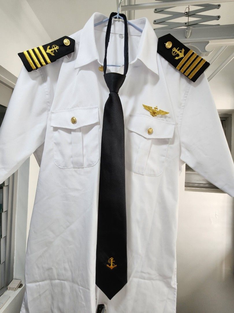 Ship Captain uniform - DnD party event, Men's Fashion, Tops & Sets ...