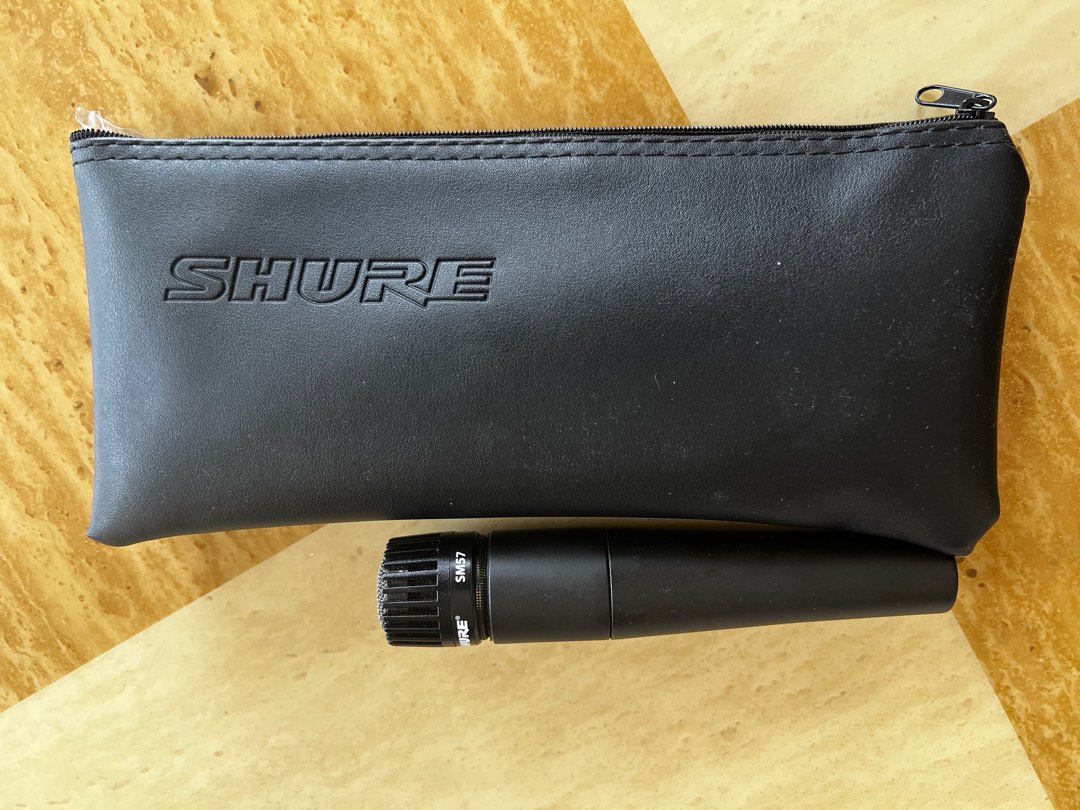 Shure SM57 Dynamic Microphone, Audio, Microphones on Carousell