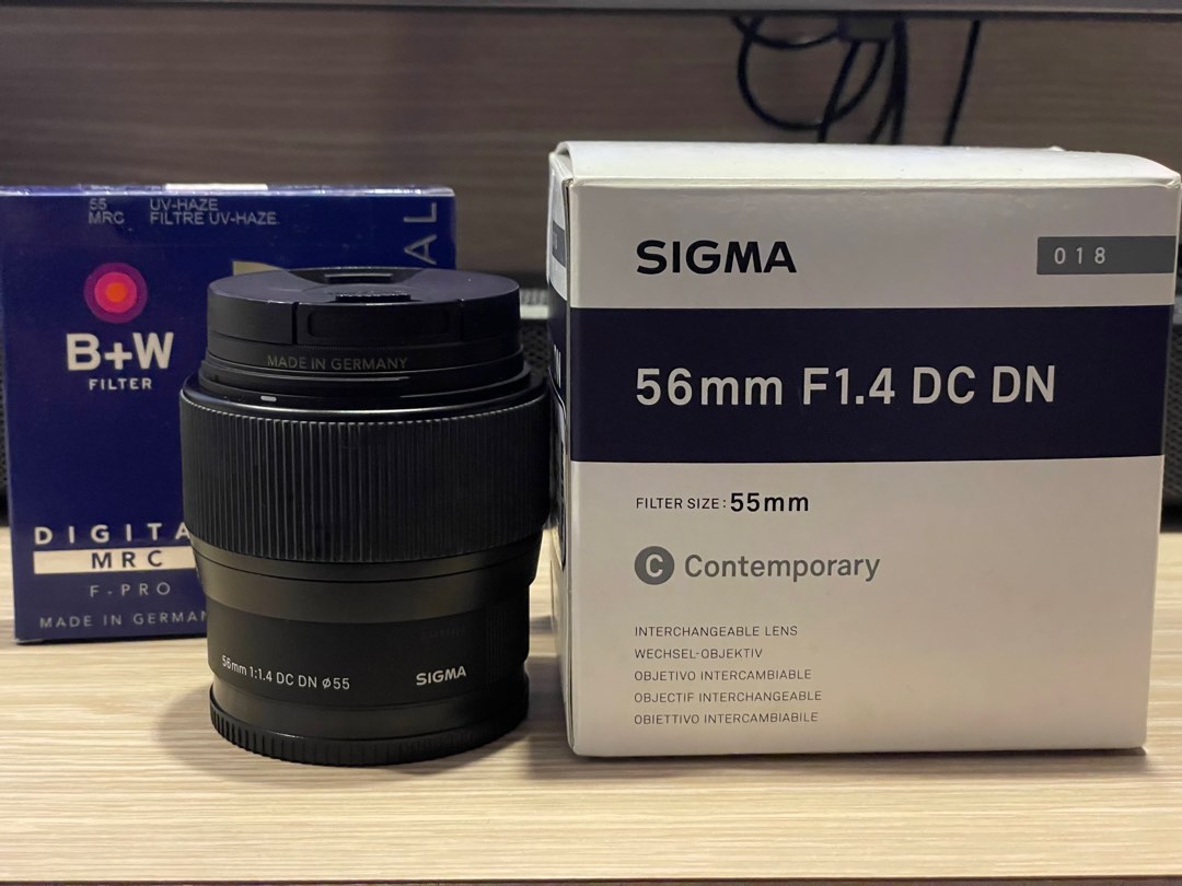 Sigma 56mm F1.4 DC DN, Photography, Lens & Kits on Carousell