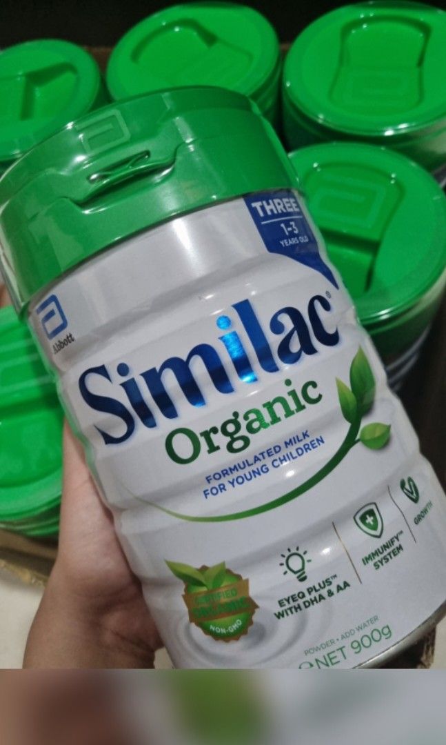 Similac Organic Stage 3 Formula Milk, Babies & Kids, Nursing & Feeding ...