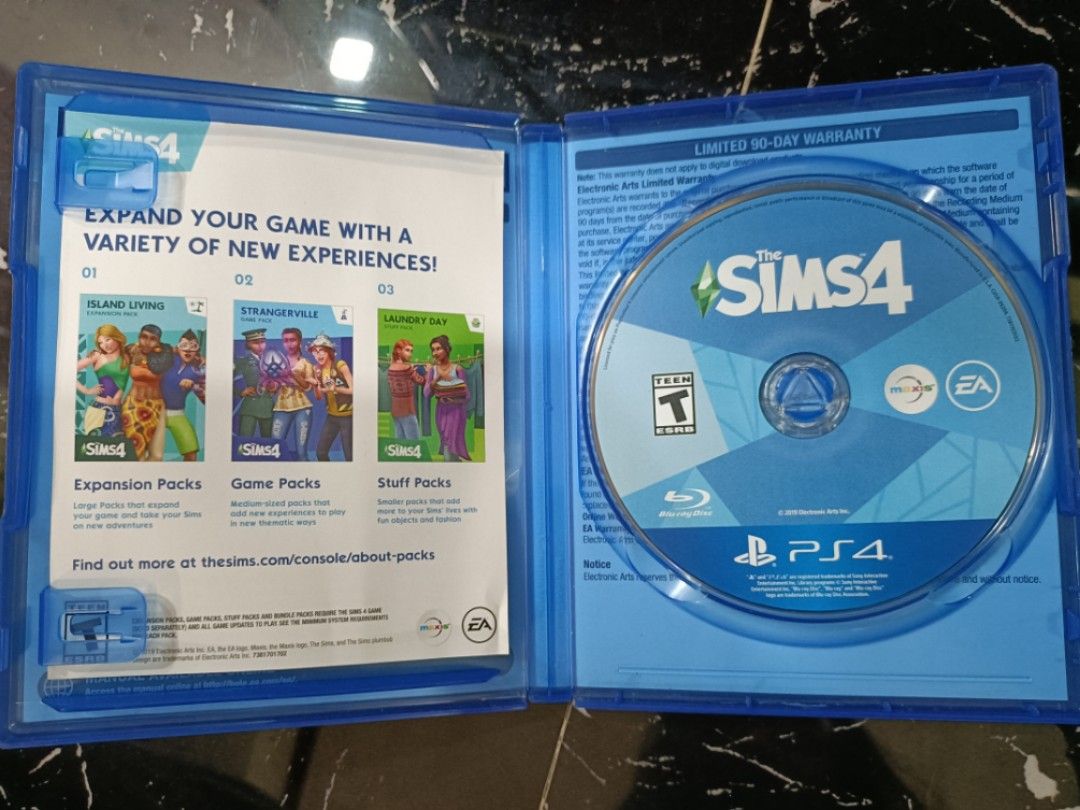 Sims 4 - PS4 game, Video Gaming, Video Games, PlayStation on Carousell