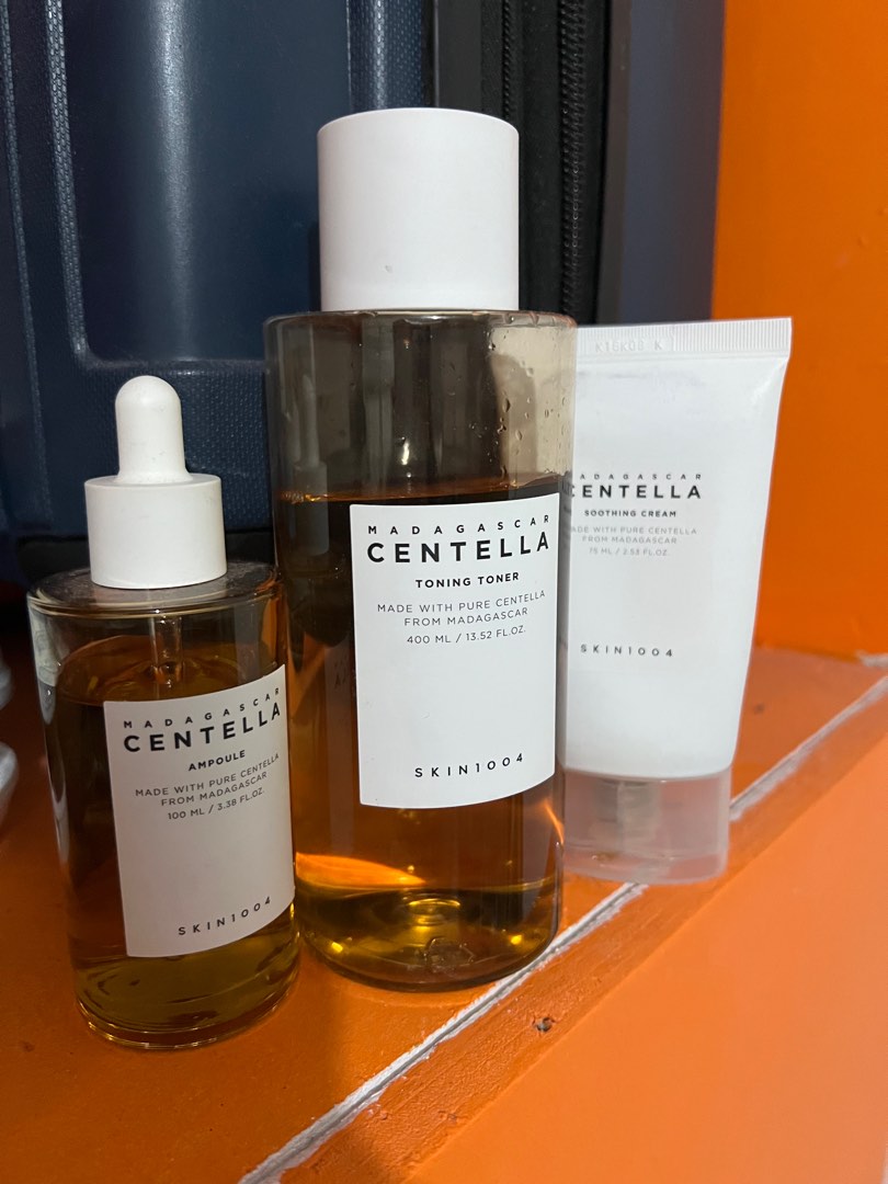 SKIN1004 Centella Basic Set (Toning toner, Ampoule, Soothing Cream ...
