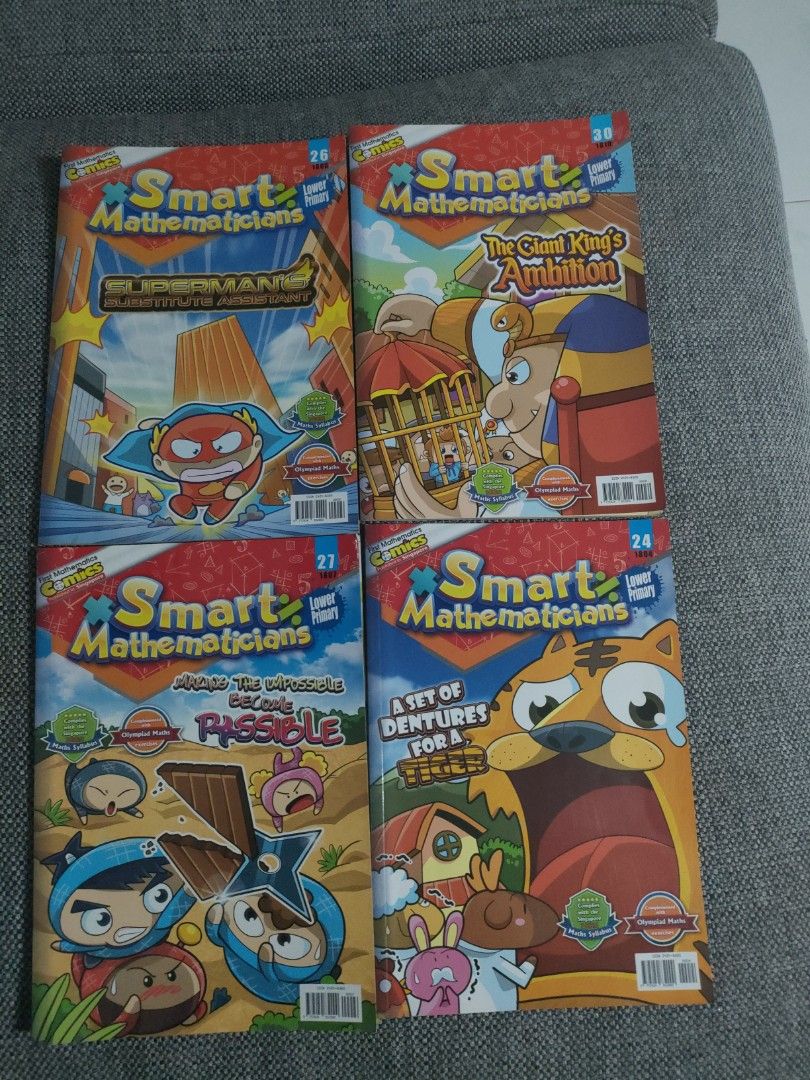 Smart Mathematicians Lower Primary Issue 21-30!!, Hobbies & Toys, Books ...