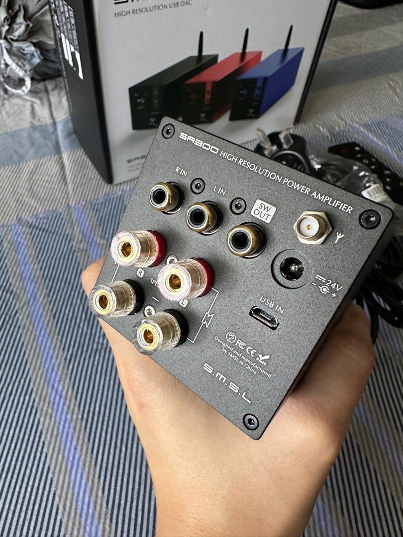 SMSL SA300 Amplifier / DAC, Audio, Soundbars, Speakers & Amplifiers on ...