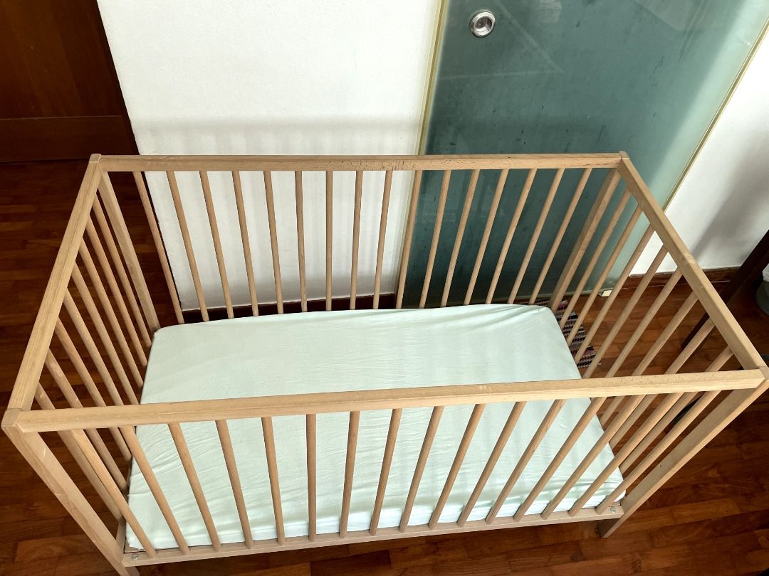 SNIGLAR- Ikea crib, Babies & Kids, Baby Nursery & Kids Furniture, Cots ...