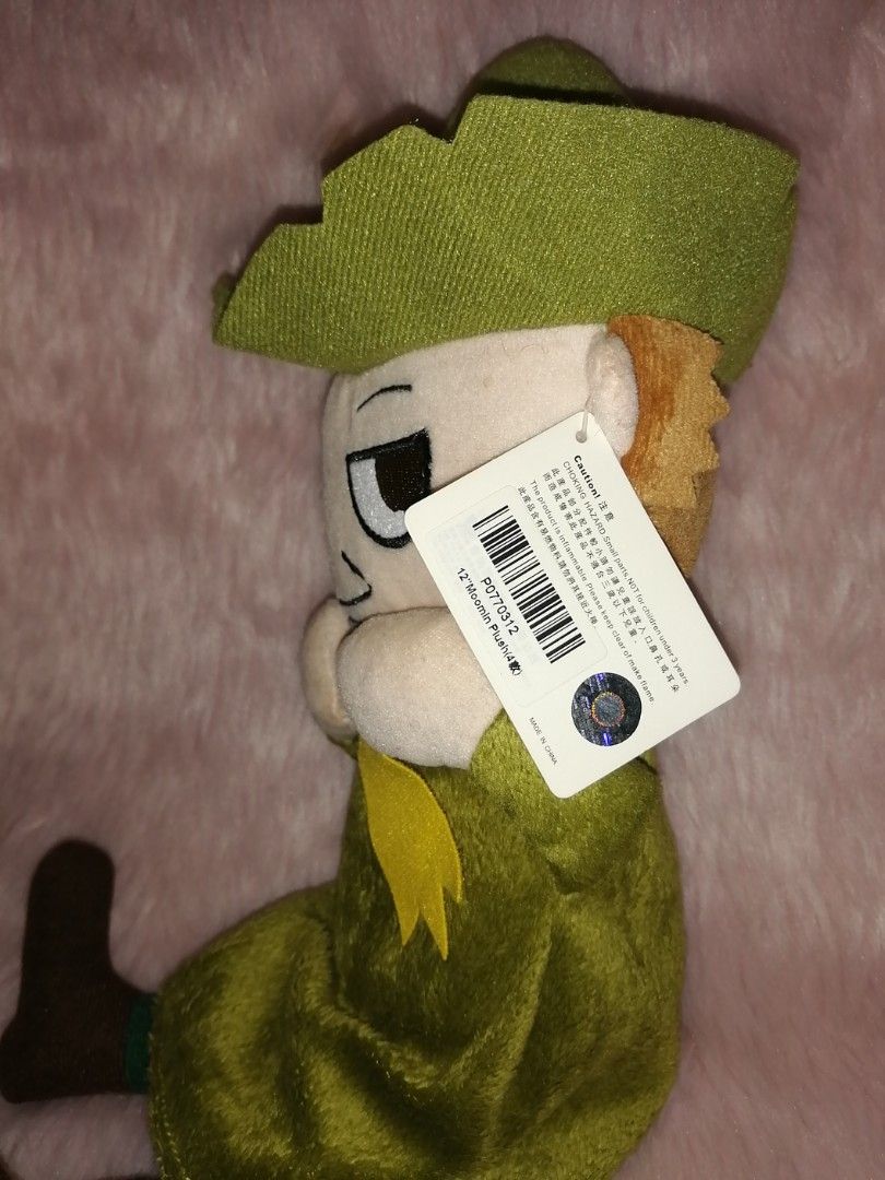 Snufkin MOOMIN character stuff toy, Hobbies & Toys, Toys & Games on ...