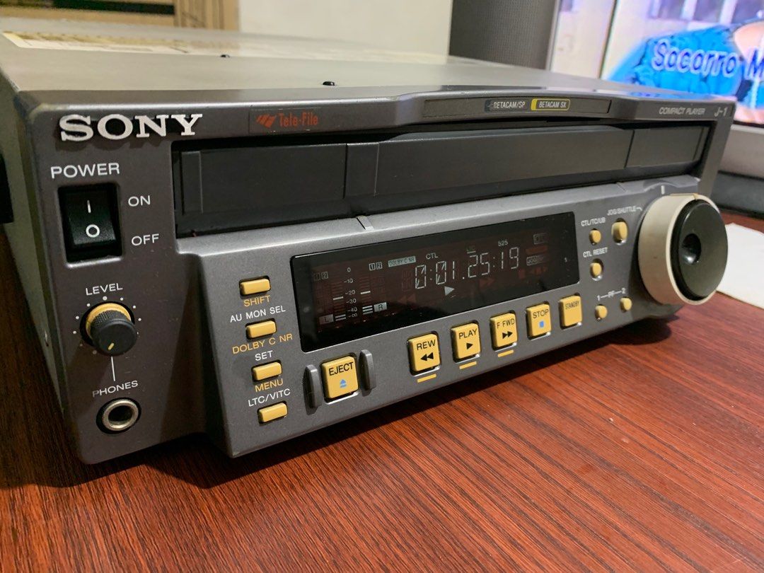 Sony Betacam SP Compact Player J-1, TV & Home Appliances, TV ...