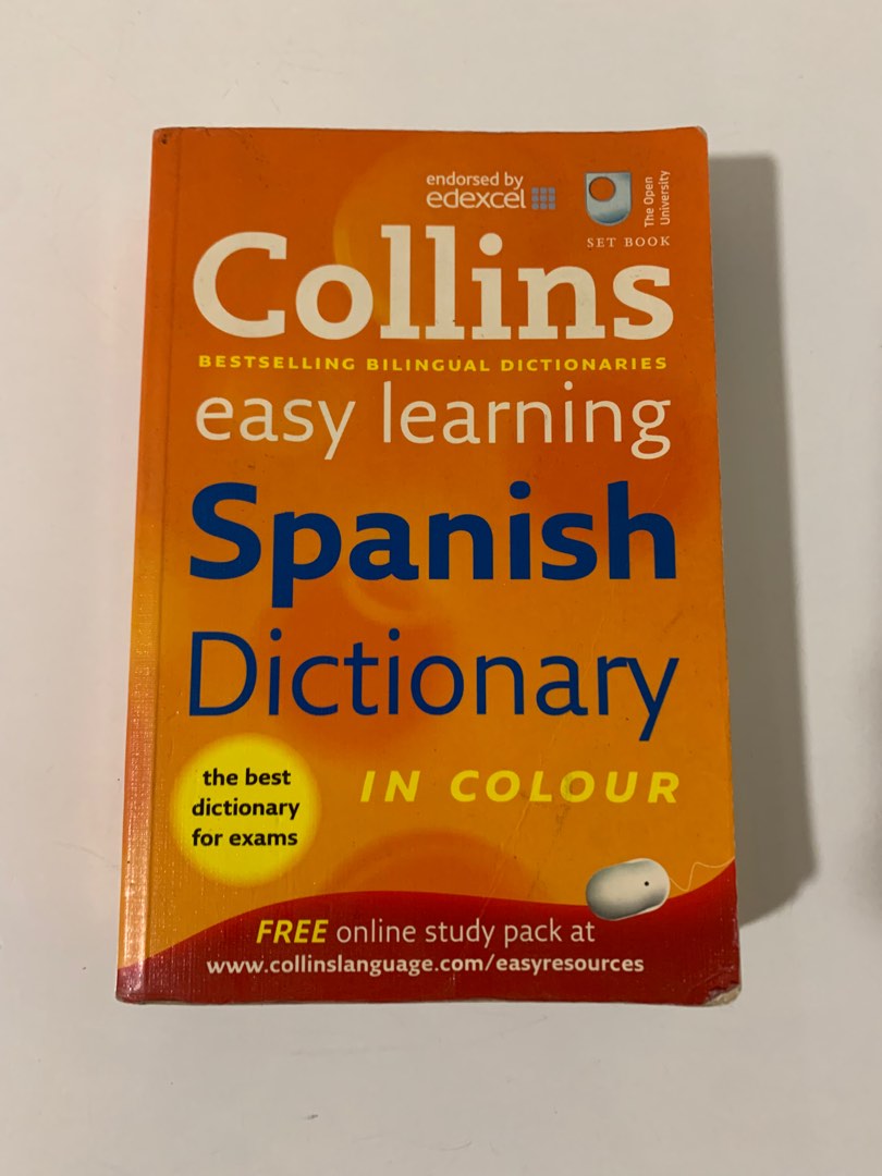 Spanish dictionary, Hobbies & Toys, Books & Magazines, Fiction & Non ...