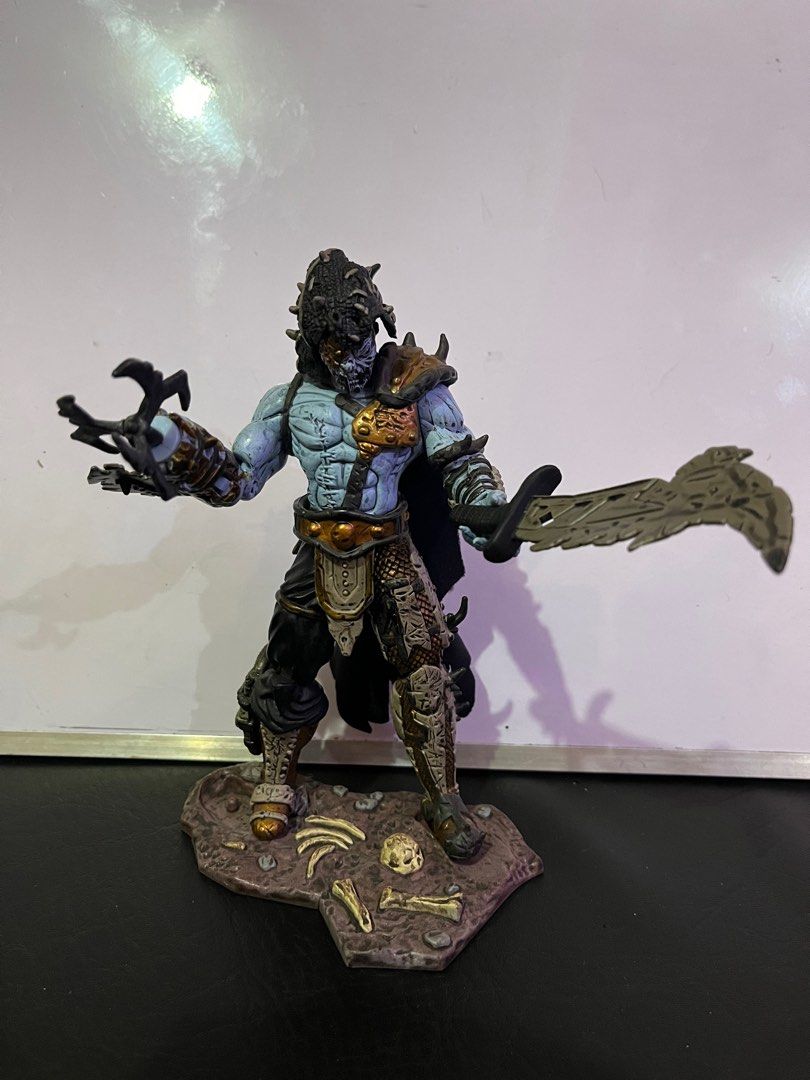 SPAWN Gatekeeper 1997 Series 8 Blue Repaint Todd McFarlane Toys Vintage ...