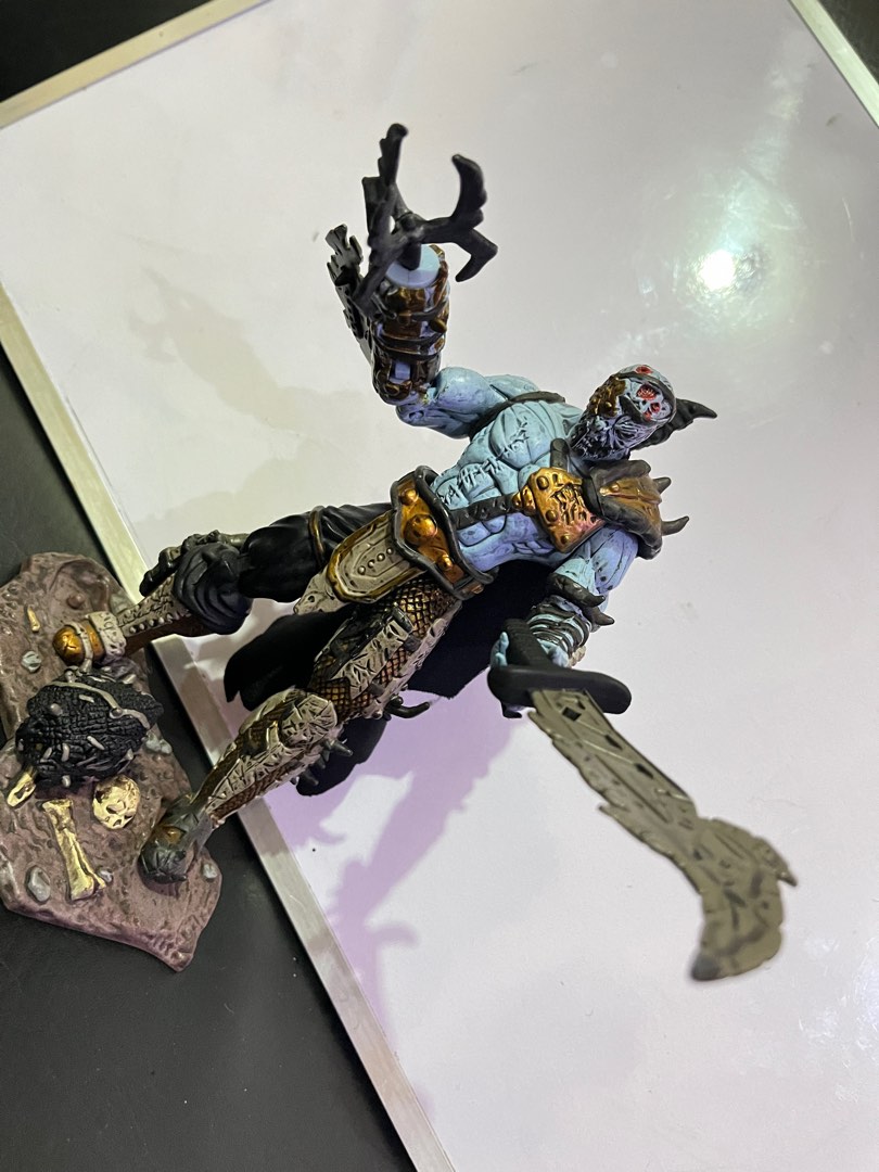 SPAWN Gatekeeper 1997 Series 8 Blue Repaint Todd McFarlane Toys Vintage ...