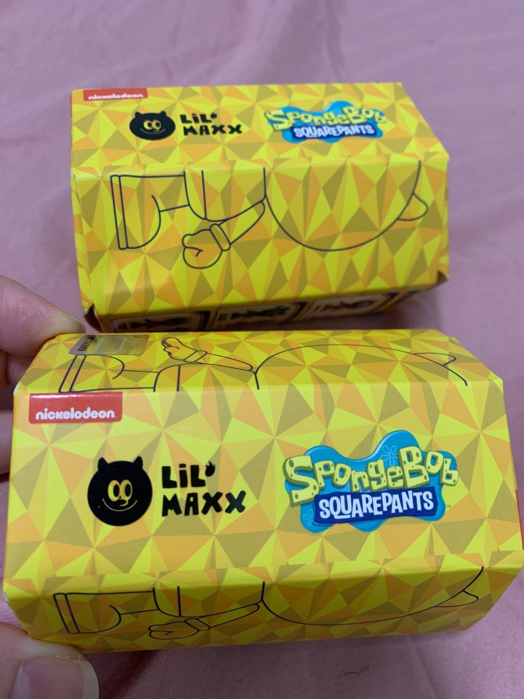 SpongeBob bling box, Hobbies & Toys, Toys & Games on Carousell