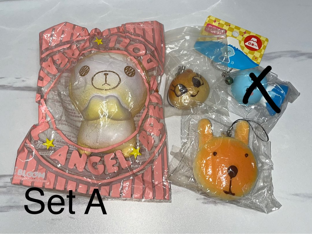 Squishy set, Hobbies & Toys, Toys & Games on Carousell