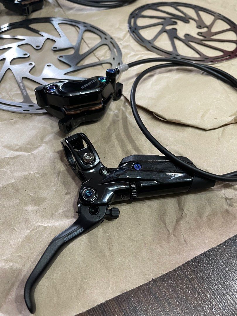 SRAM CODE RSC - Front & Rear Brake Set, Sports Equipment, Bicycles & Parts, Parts & Accessories ...