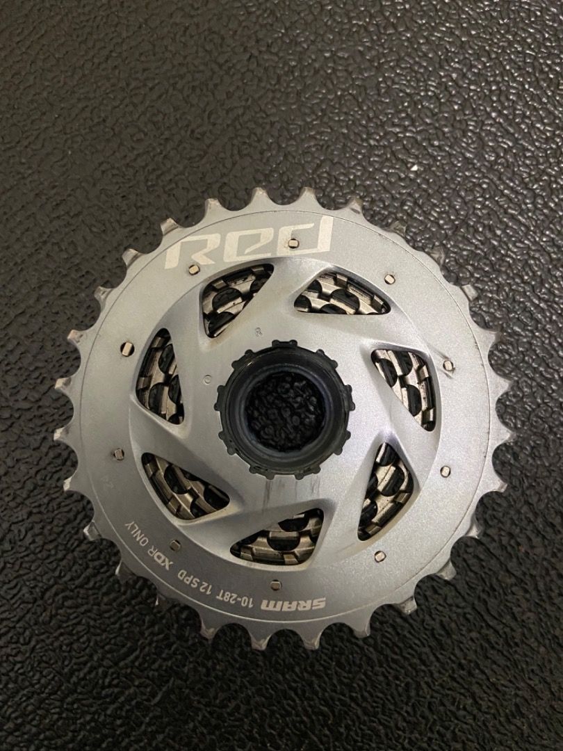 SRAM Red Cassette 12 speed XDR 10-28, Sports Equipment, Bicycles ...
