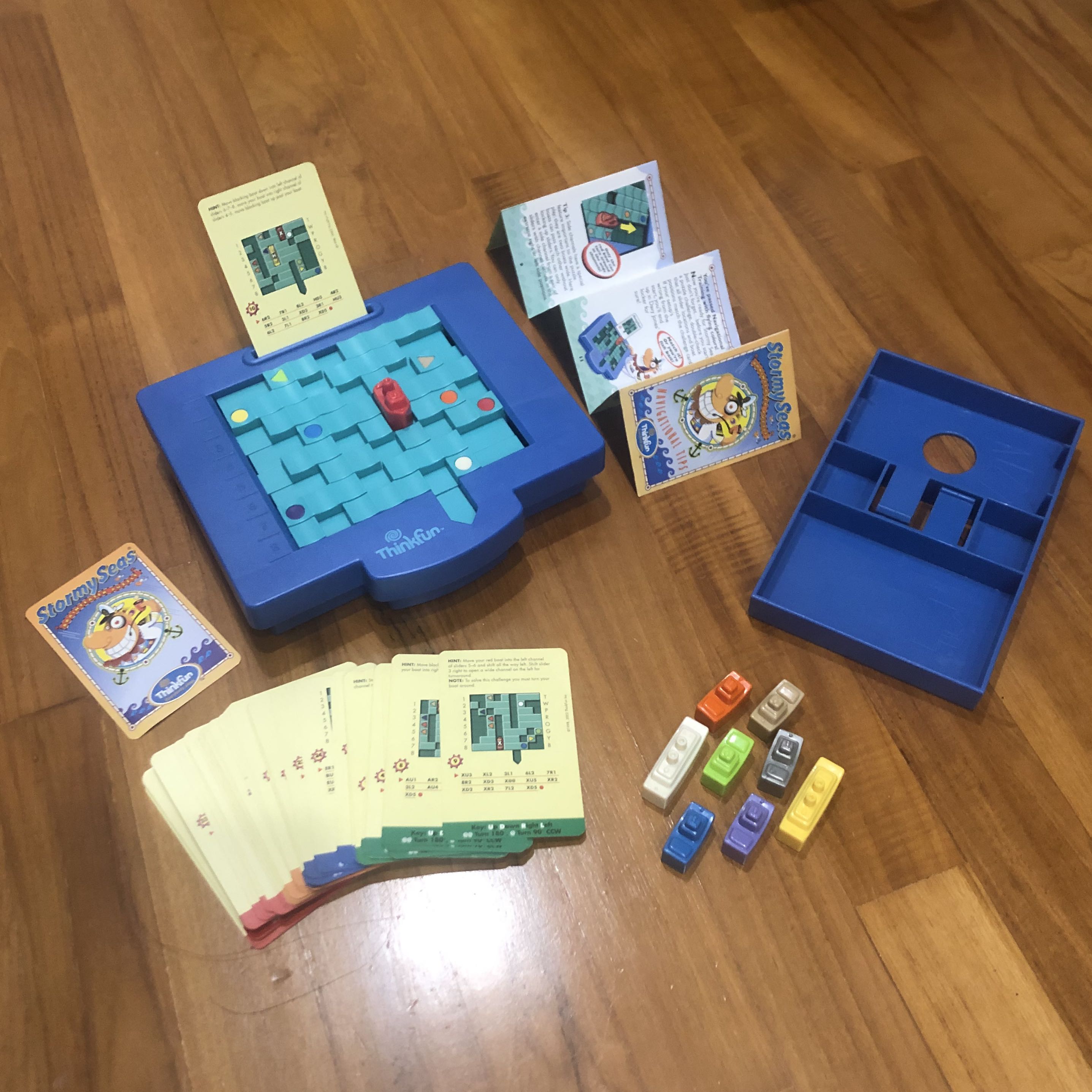 stormy seas tabletop puzzle (board?) game from thinkfun, Hobbies & Toys ...