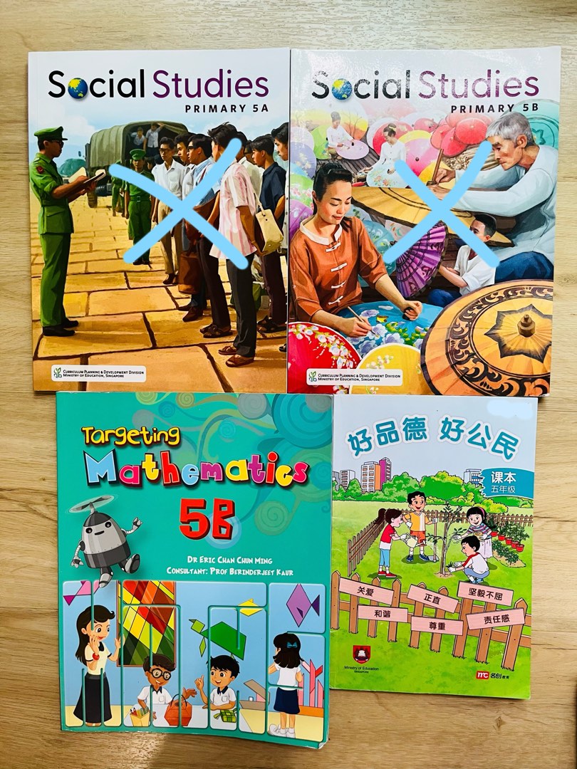 Targeting Maths 5B/ Social Studies 5A 5B/ CCE P5 (Chinese), Hobbies ...