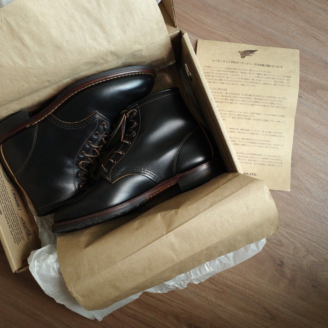 [TEACORE CXL] Red Wing Japan Exclusive - Flatbox 9060 Beckman - Black ...