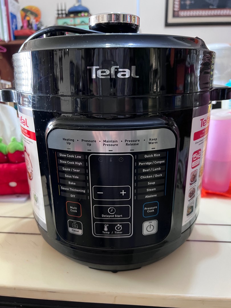 Tefal Home Chef Smart 6L Multicooker with stainless steel pot (Halal ...