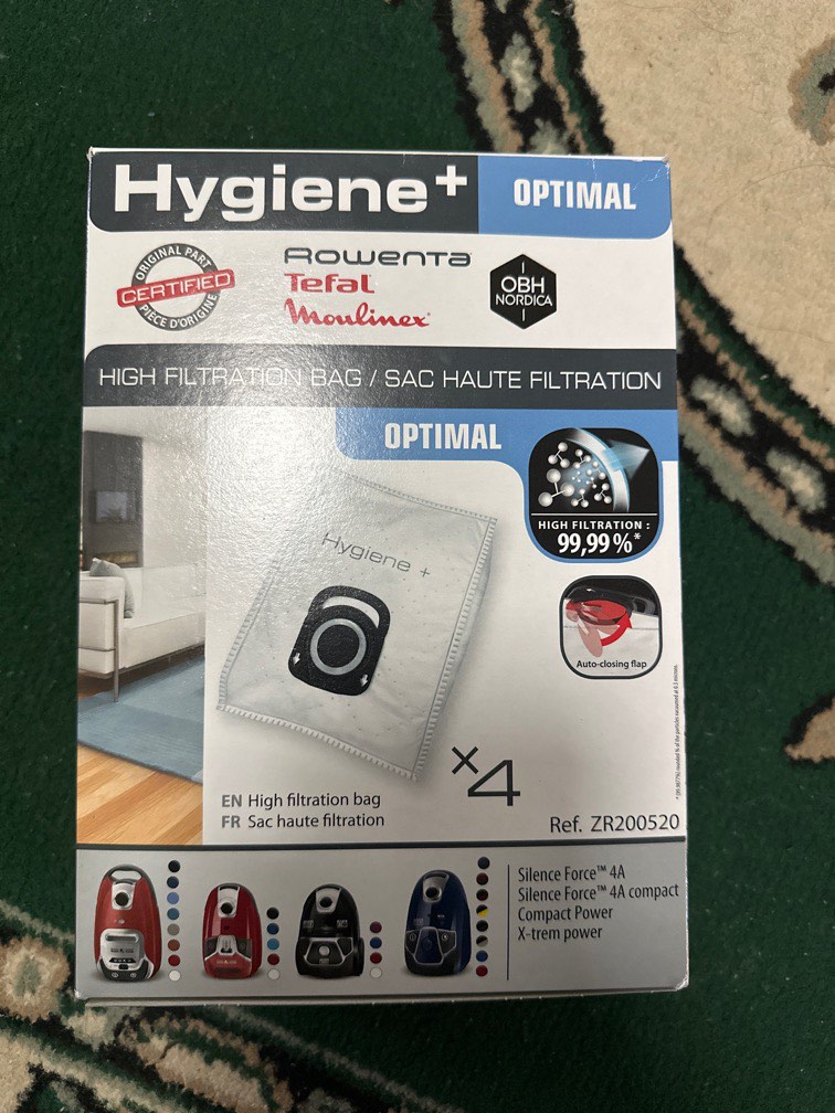 tefal vaccim cleaner dust bag, TV & Home Appliances, Vacuum Cleaner ...