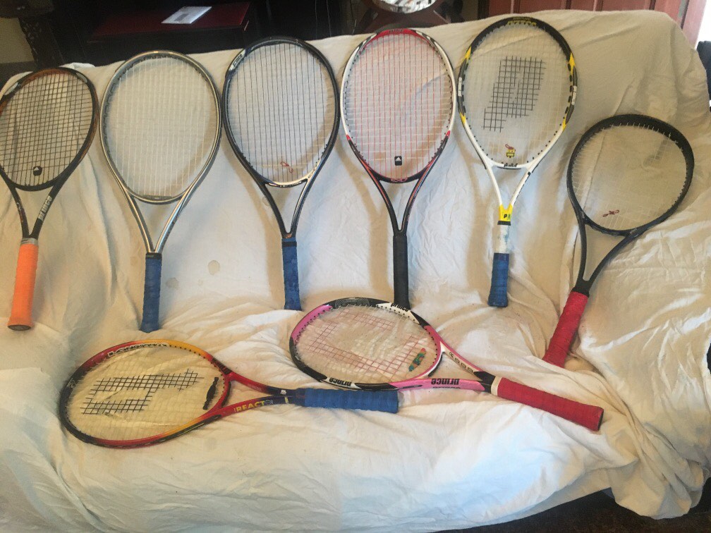 Tennis Rackets, Sports Equipment, Sports & Games, Racket & Ball Sports ...