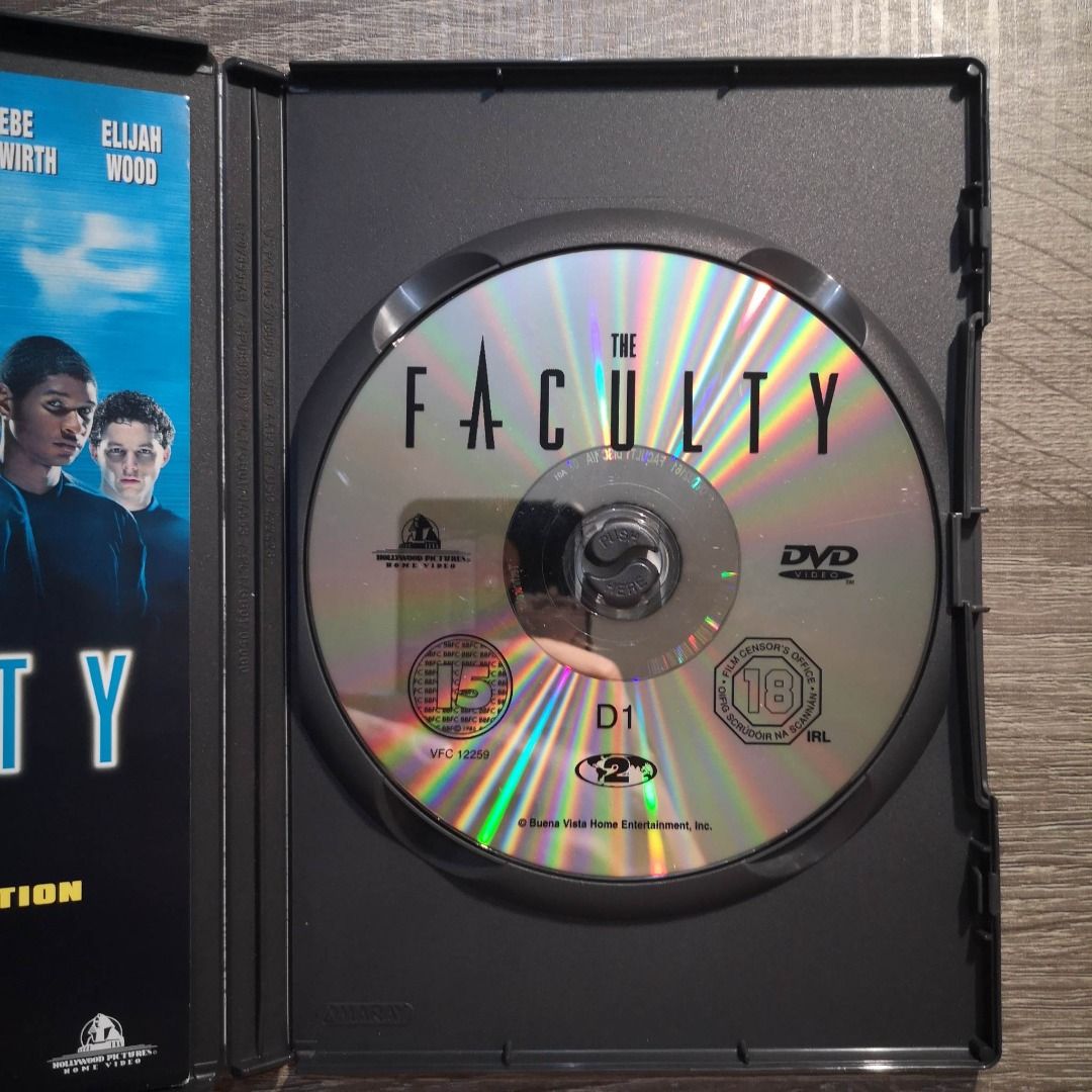 The Faculty DVD, Hobbies & Toys, Music & Media, CDs & DVDs on Carousell