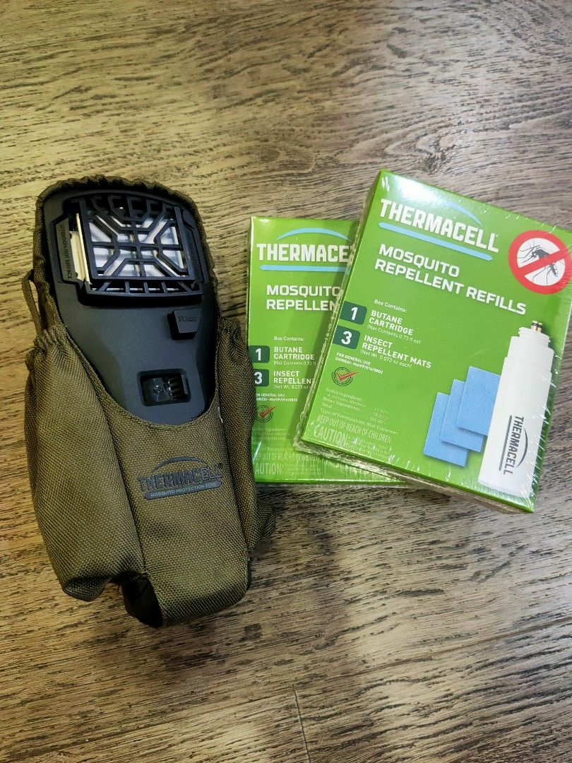 Thermacell MR-300L Portable Mosquito Repellent with MR-HJ Mosquito ...