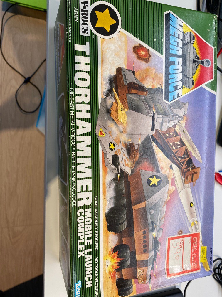 Thorhammer Mega Force Kenner, Hobbies & Toys, Toys & Games on Carousell