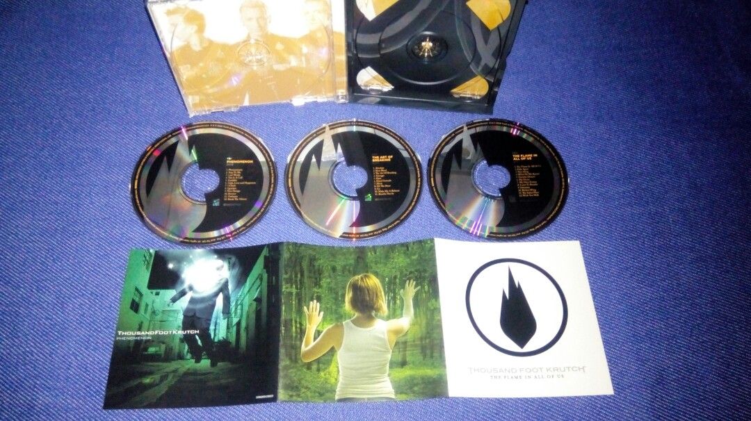 Thousand Foot Krutch - The TFK Anthology (3 CD Set), Hobbies & Toys ...