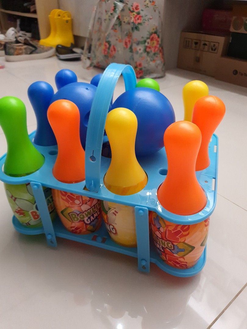 Toys - Bowling set, Babies & Kids, Infant Playtime on Carousell
