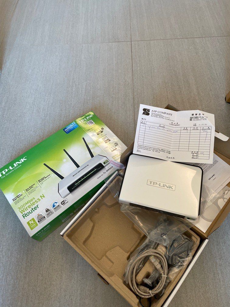 TPLink 941 wireless N Router, 電腦＆科技, 電腦周邊及配件, Wifi及上網相關產品 - Carousell