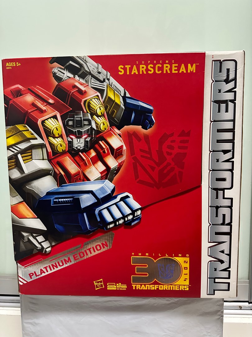 Transformers Supreme Starscream Limited Edition Year of the Horse ...