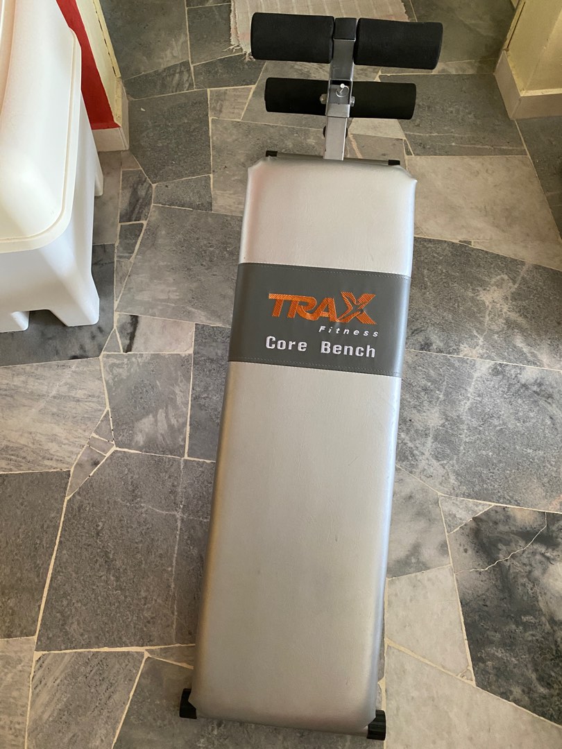 Trax Fitness Core Bench, Sports Equipment, Exercise & Fitness, Toning ...