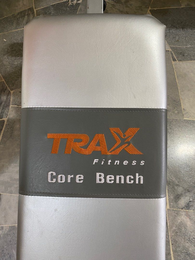 Trax Fitness Core Bench, Sports Equipment, Exercise & Fitness, Toning ...