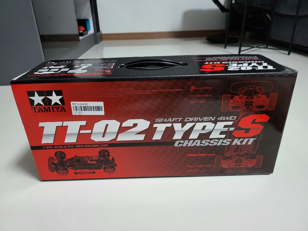 TT02 Type S Chassis Kit, Hobbies & Toys, Toys & Games on Carousell