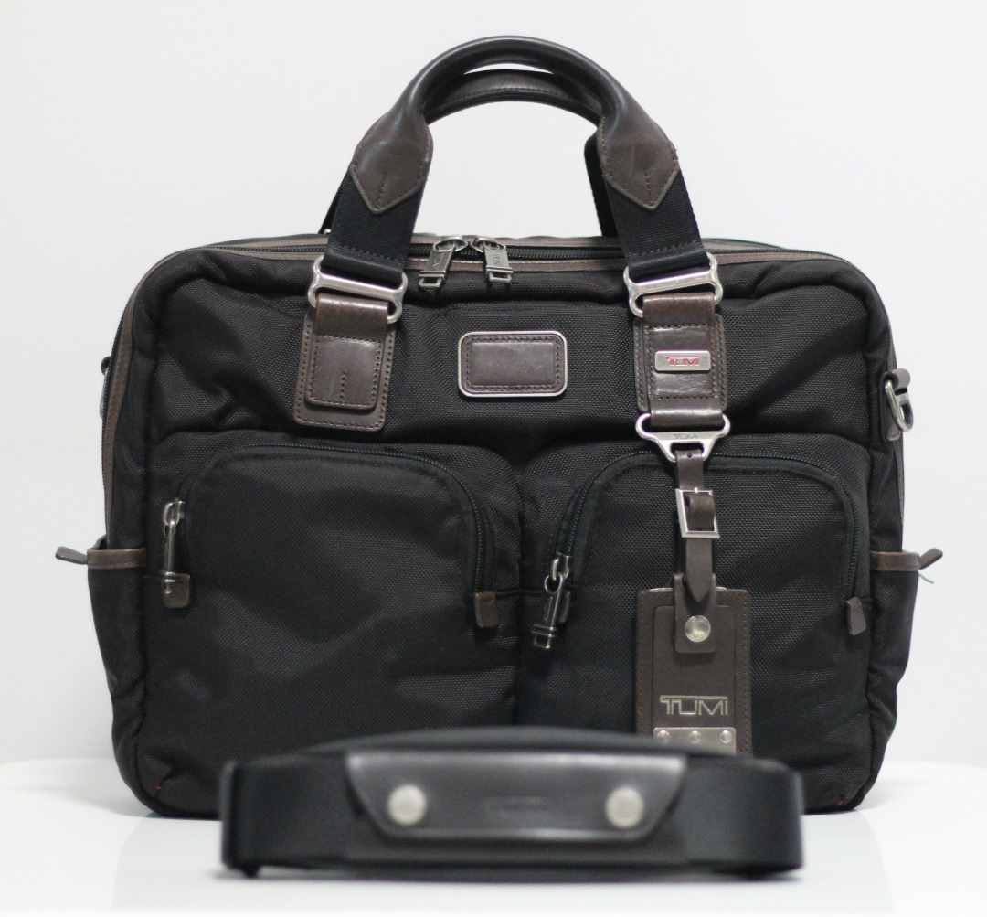 Tumi 22640HKH - Alpha Bravo Hickory Andersen Slim Brief / 15" laptop ...