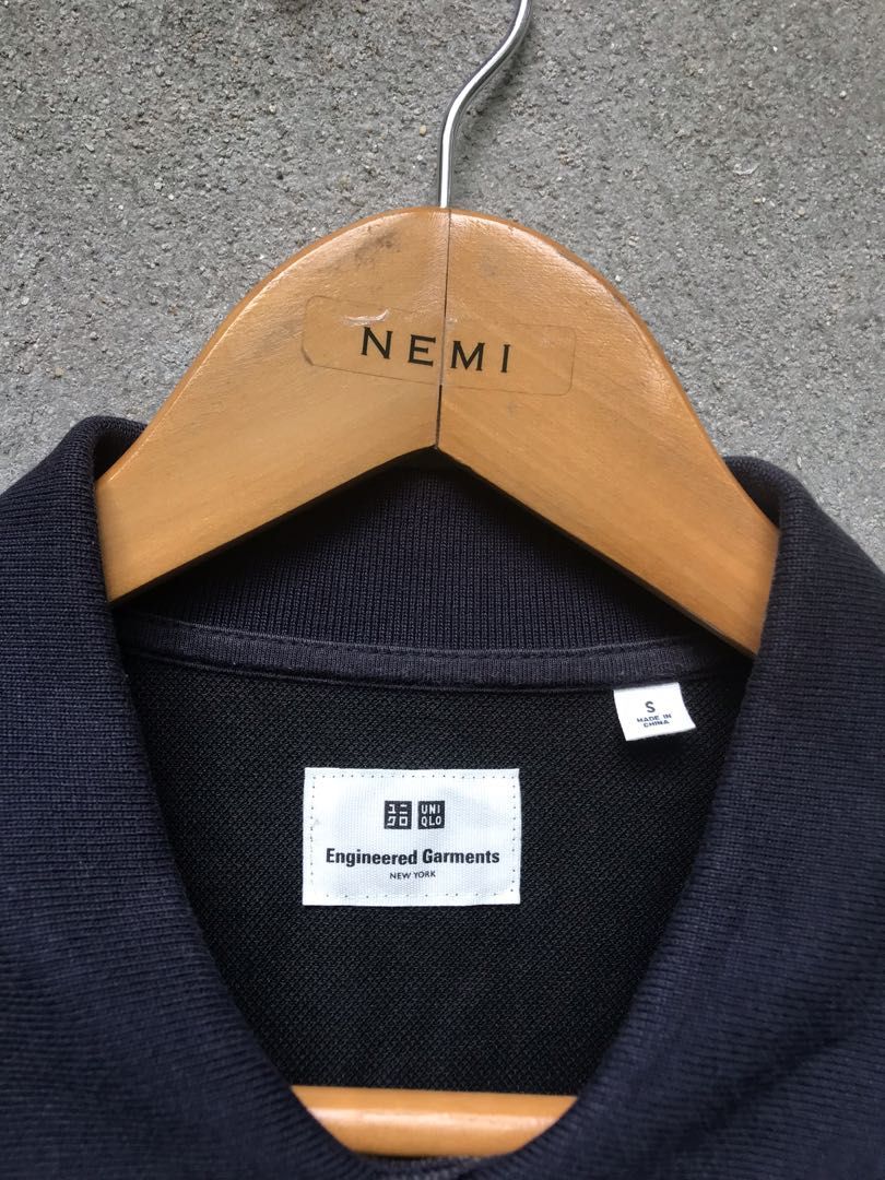 uniqlo x engineered garment polo t, Men's Fashion, Tops & Sets, Tshirts ...