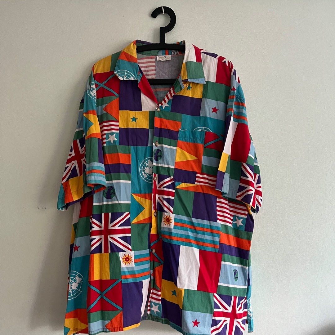 United Nations Button up, Men's Fashion, Tops & Sets, Tshirts & Polo ...