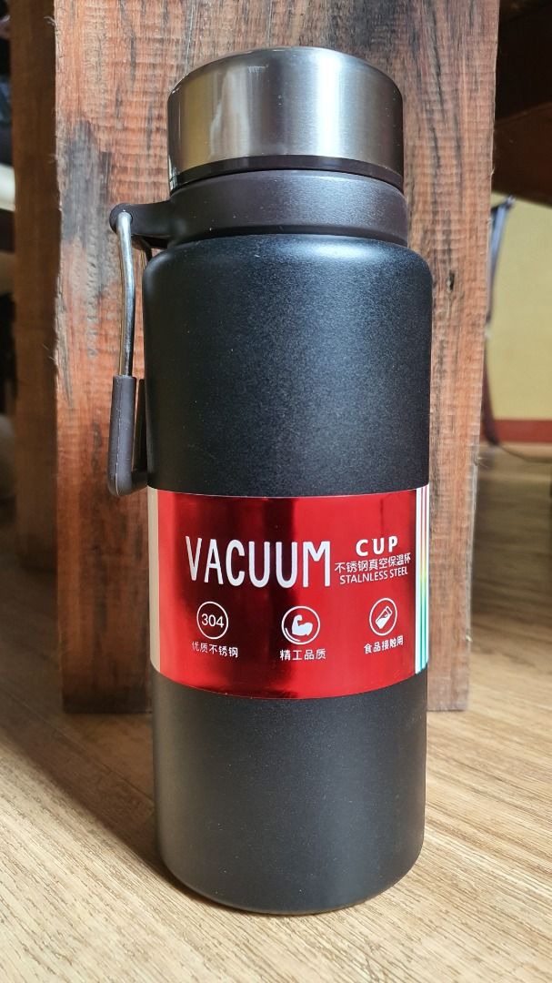 Vacuum Flask 450ml with Cup Cover, Furniture & Home Living, Kitchenware ...