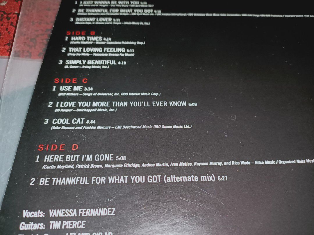 Vanessa Fernandez "Use Me" Vinyl LP Record, Hobbies & Toys, Music & Media, Vinyls on Carousell