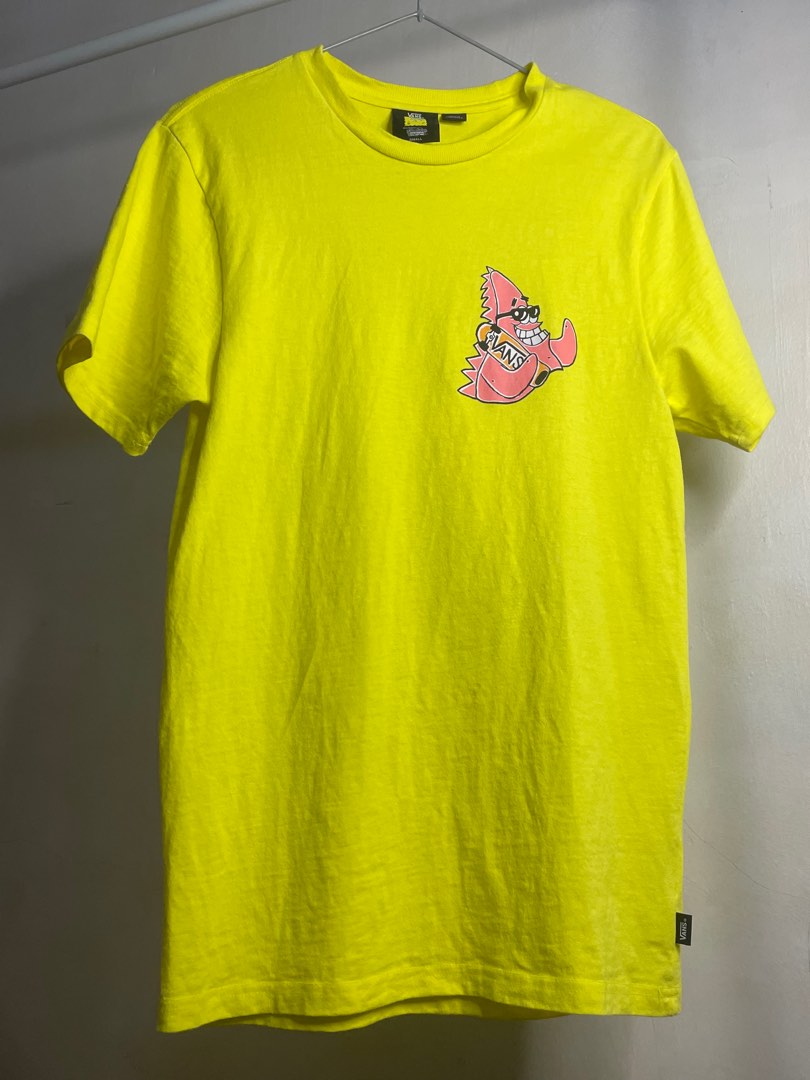 VANS VAULT X SPONGEBOB PATRICK TEE SPONGEBOB YELLOW, Men's Fashion ...