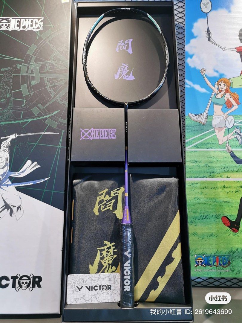 Victor x Onepiece Enma Racket, Sports Equipment, Sports & Games, Racket ...