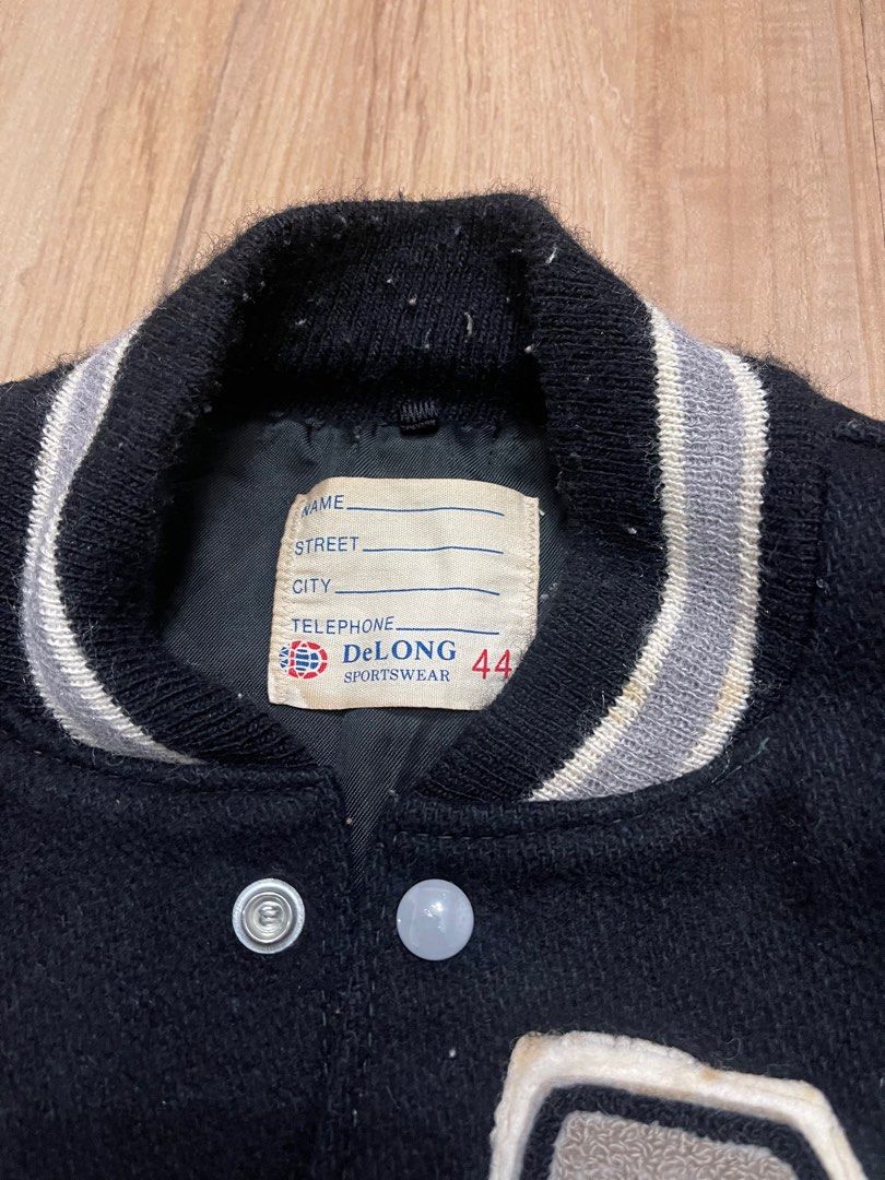 Vintage 60's Delong Varsity Jacket, Men's Fashion, Coats, Jackets and ...