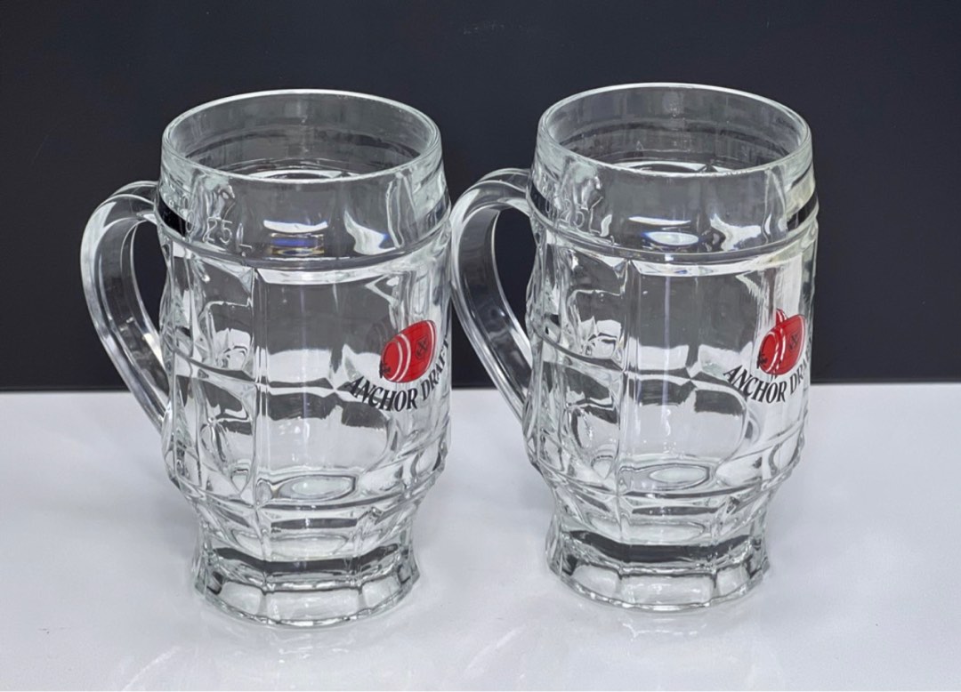Vintage Anchor Draft Mugs 0.25L, Hobbies & Toys, Memorabilia ...