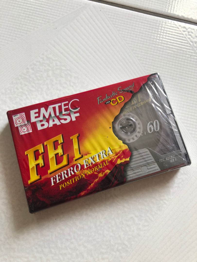 VINTAGE CASSETTE SEALED BASF FE1, Hobbies & Toys, Music & Media, CDs ...
