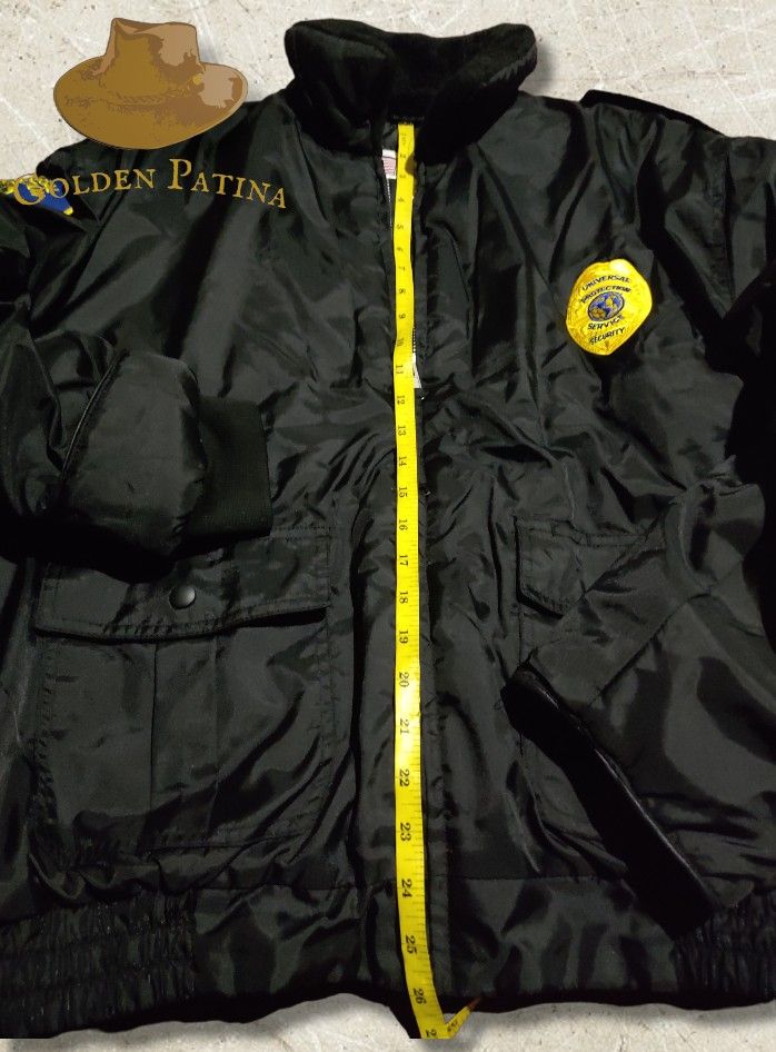 Vintage NATIONAL PATROL Bomber Jacket " SECURITY ", Men's Fashion ...